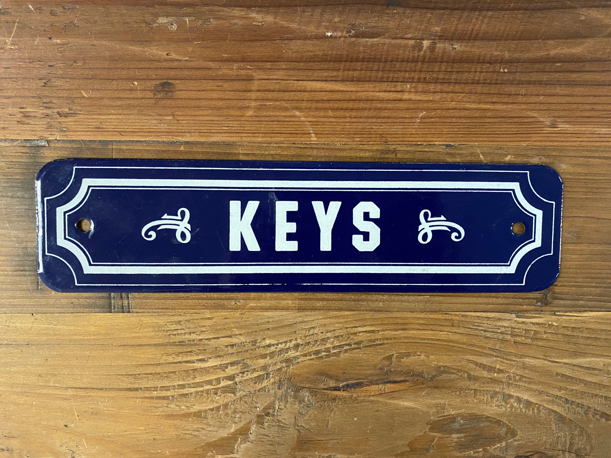 Keys Sign | White Arrows Home The Shop