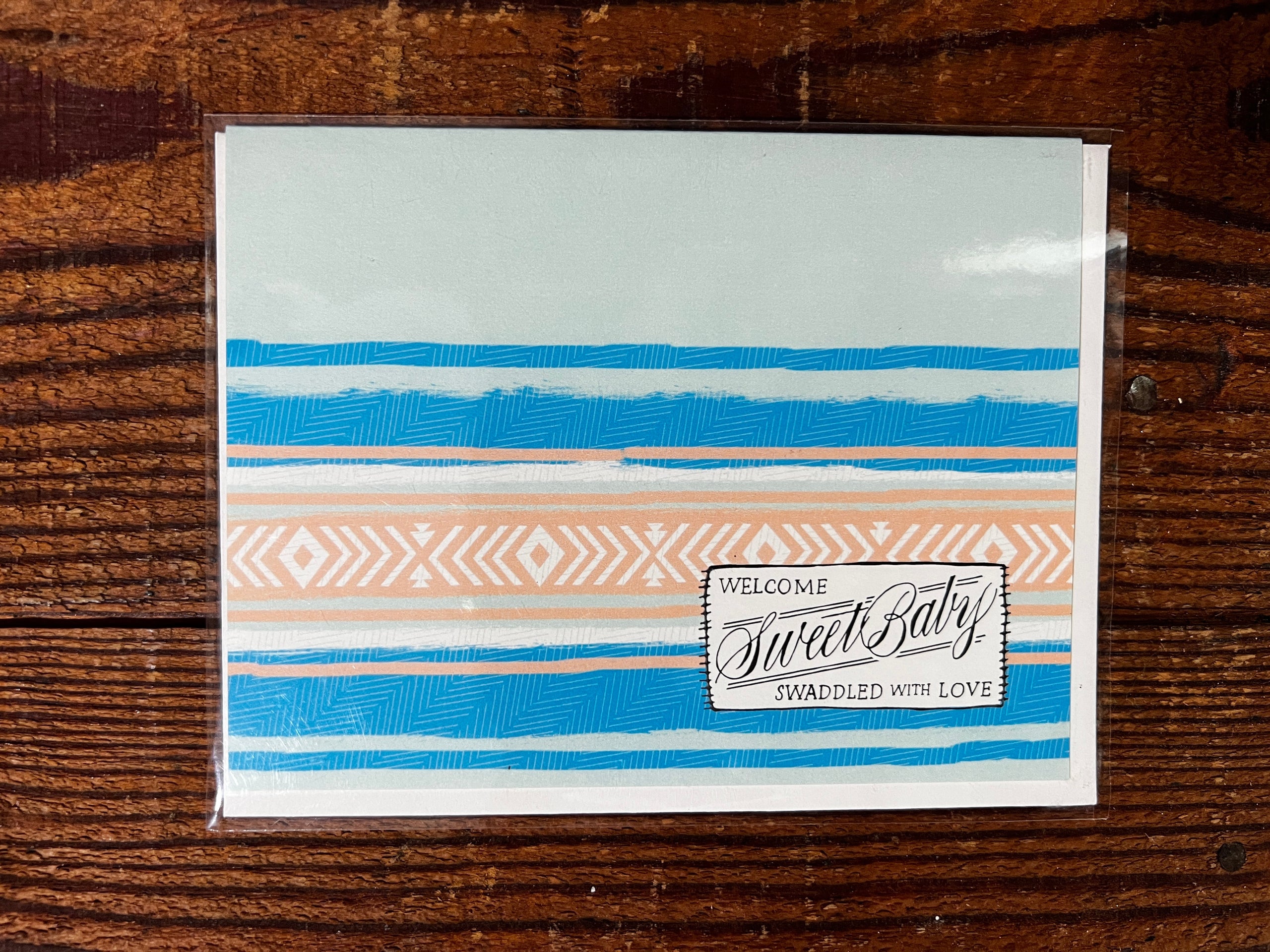 Welcome Sweet Baby Card | White Arrows Home The Shop