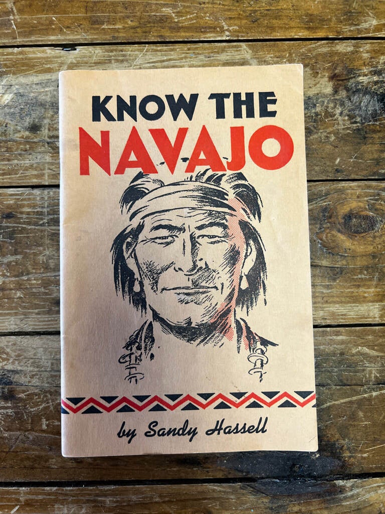 Know The Navajo paper book | White Arrows Home The Shop
