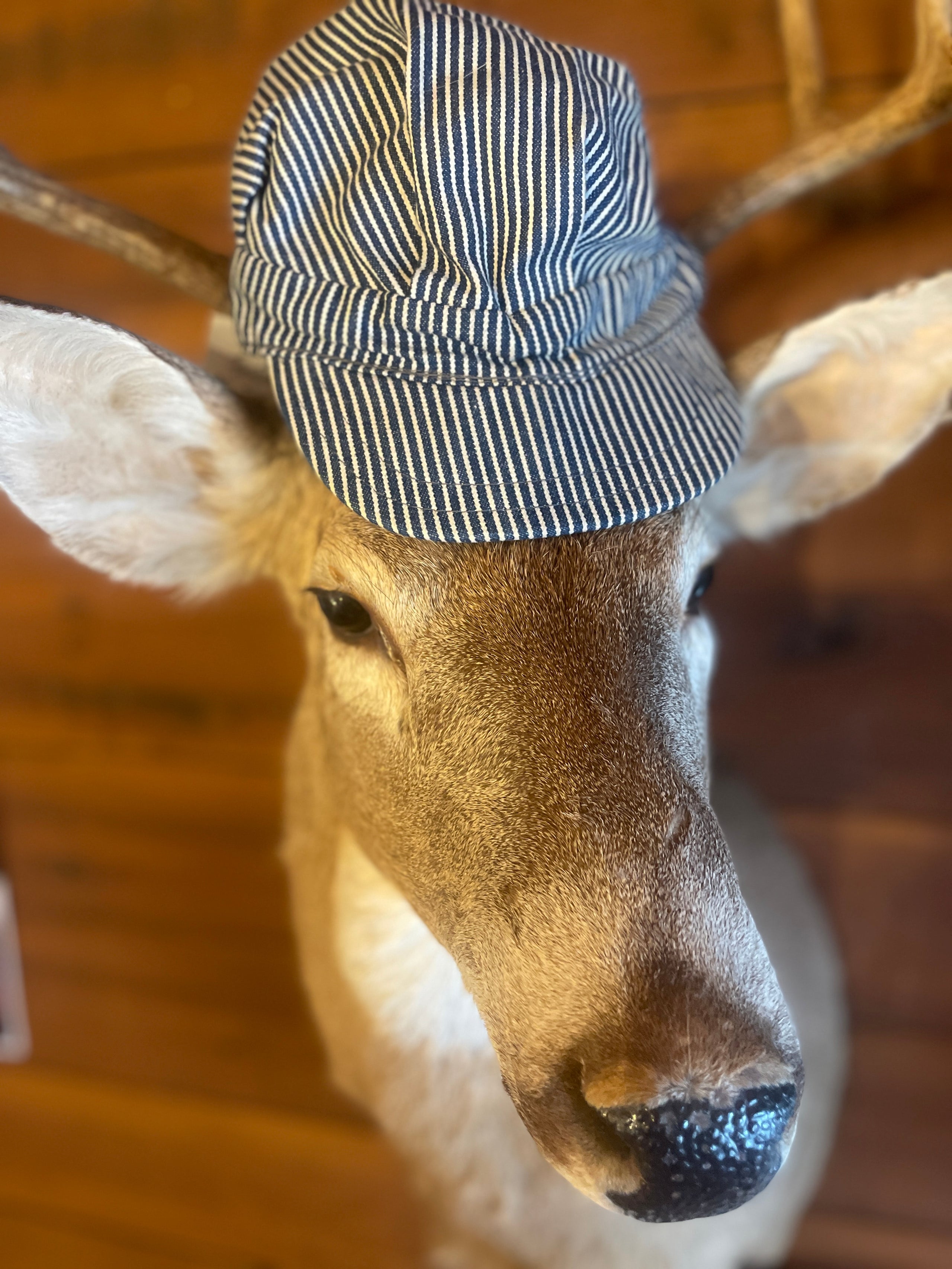 Vintage Train Conductors hat | White Arrows Home The Shop
