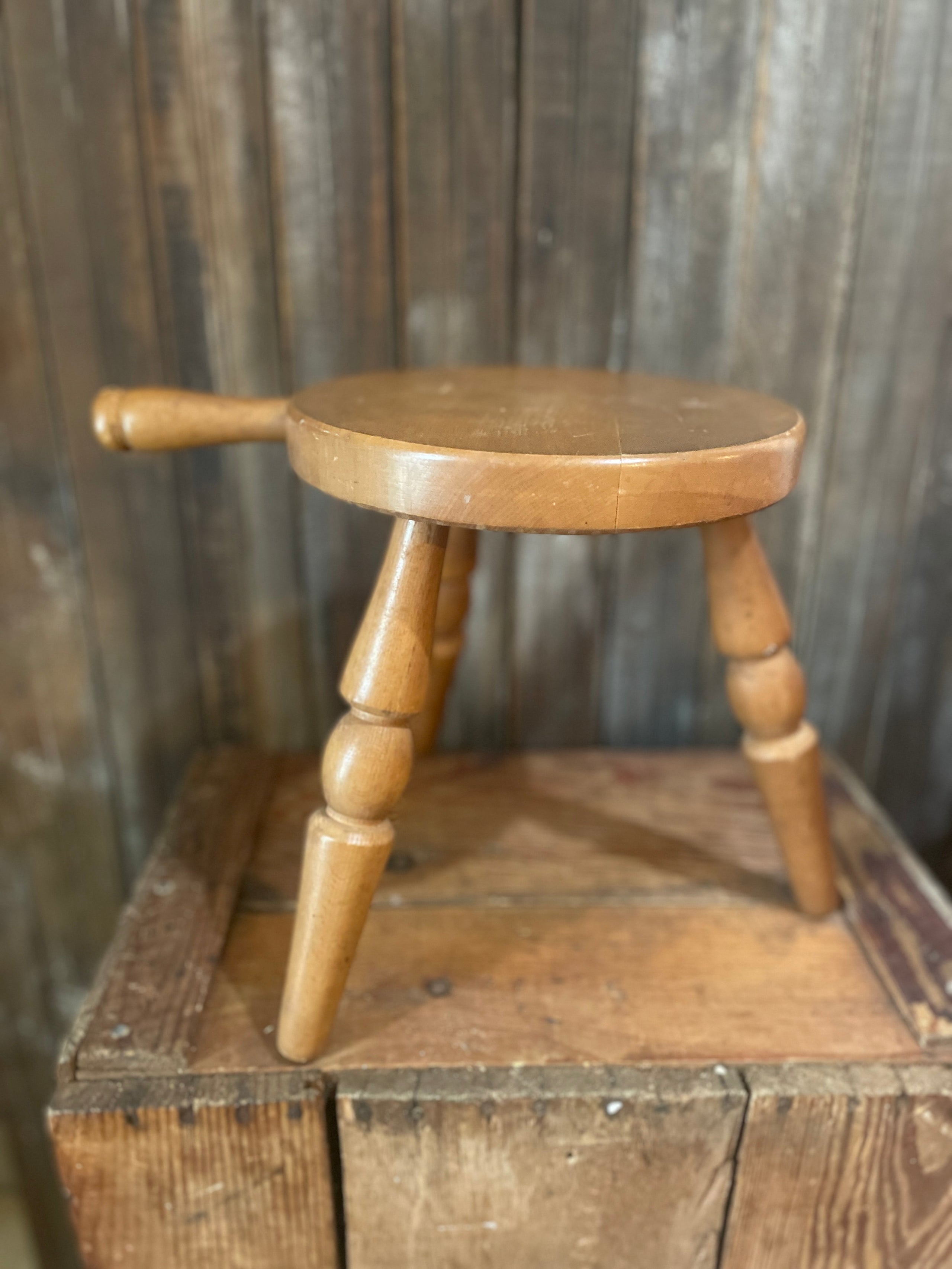 Vintage shoe stool store